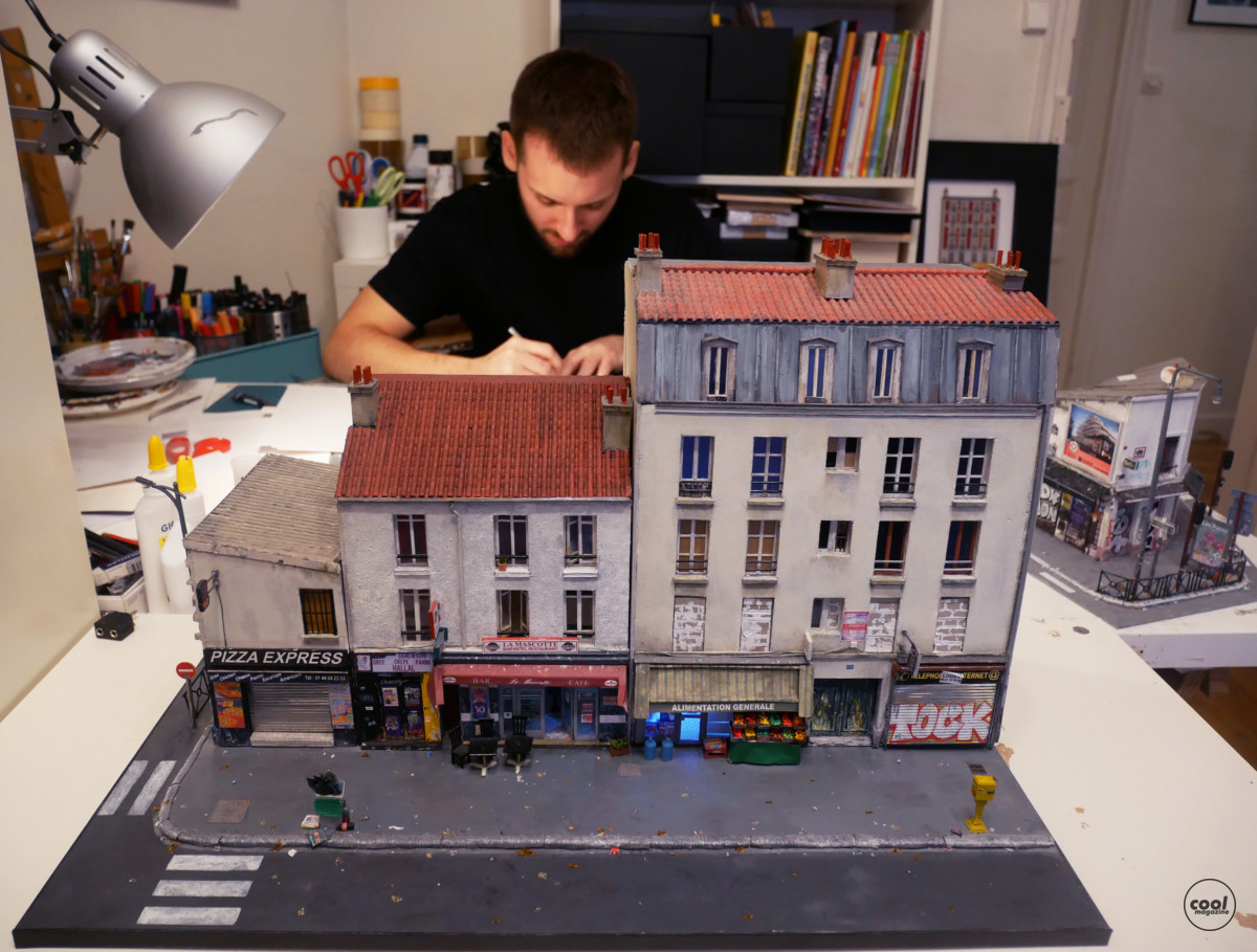 Les rues de Paris Nord en miniatures plus vraies que nature - PHOTOS