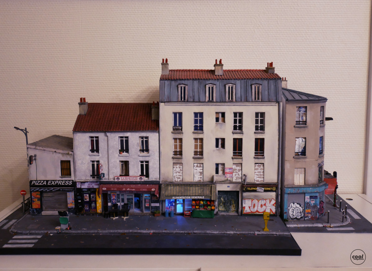 Les rues de Paris Nord en miniatures plus vraies que nature - PHOTOS