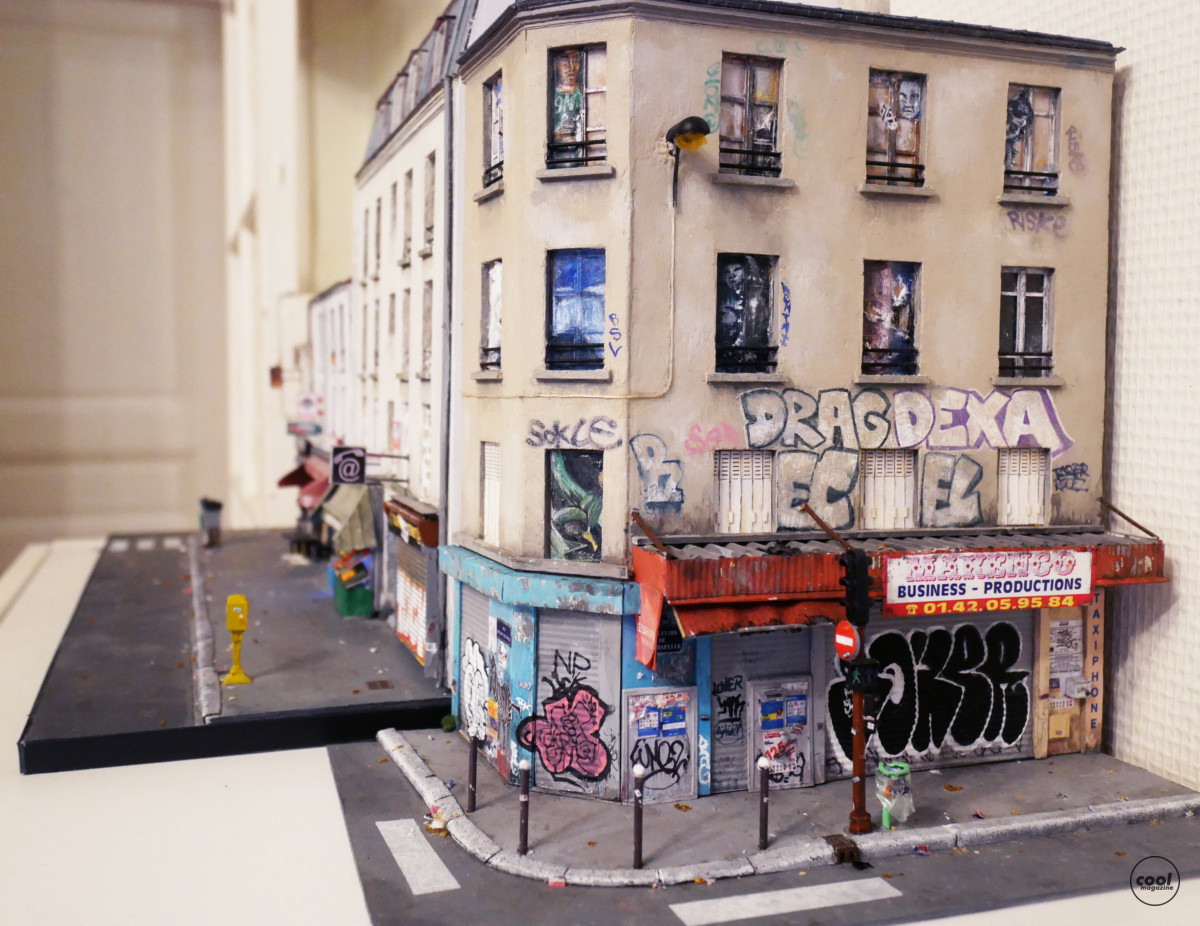 Les rues de Paris Nord en miniatures plus vraies que nature - PHOTOS