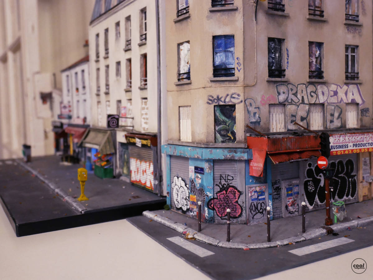 Les rues de Paris Nord en miniatures plus vraies que nature - PHOTOS