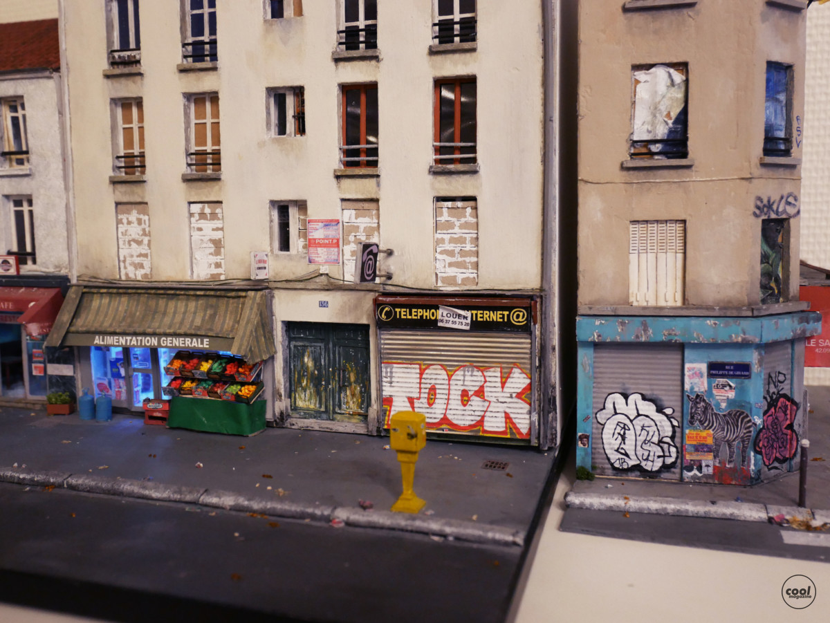 Les rues de Paris Nord en miniatures plus vraies que nature - PHOTOS
